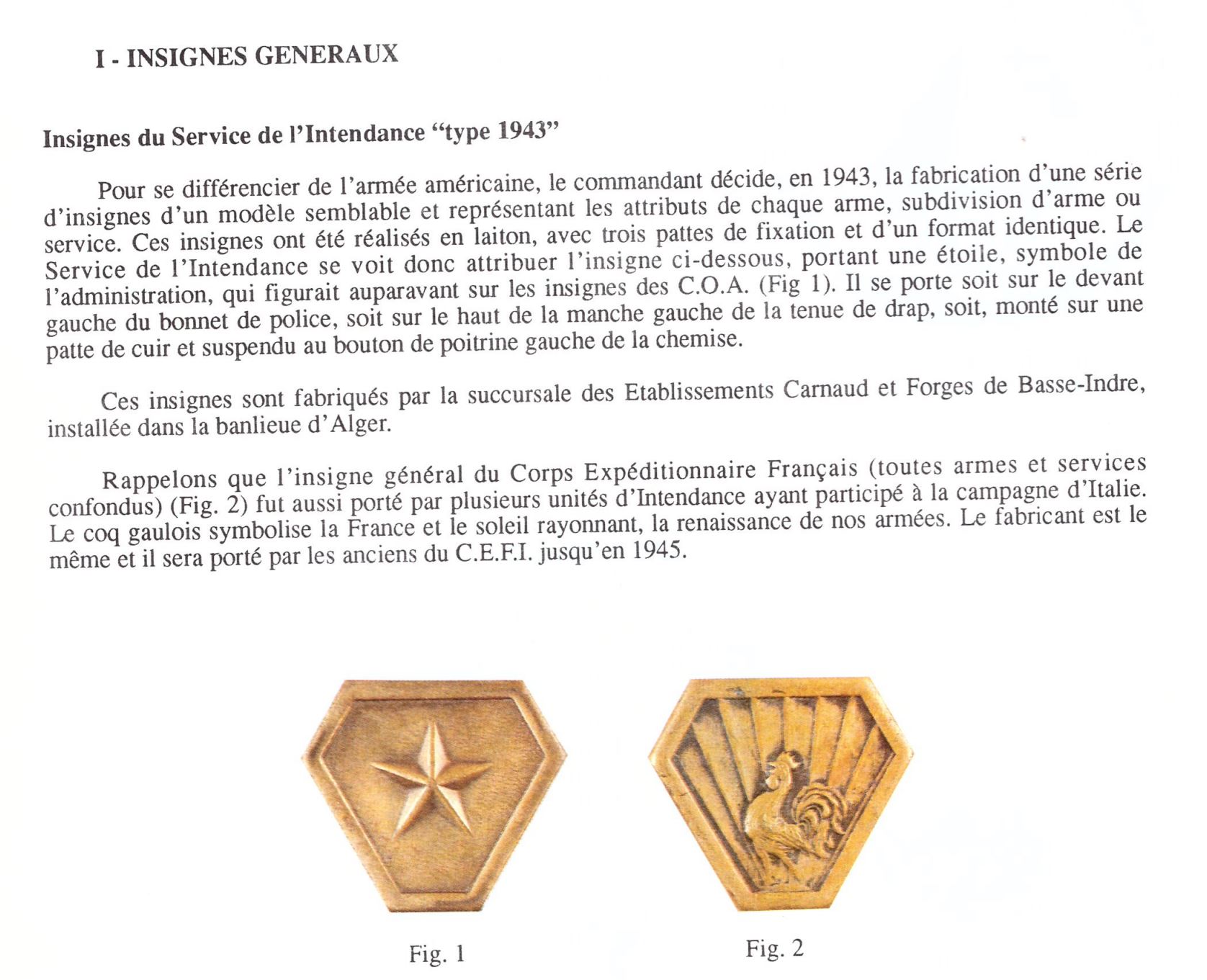 Article du mois d’août 2023 : Les formations de l’intendance pendant ...